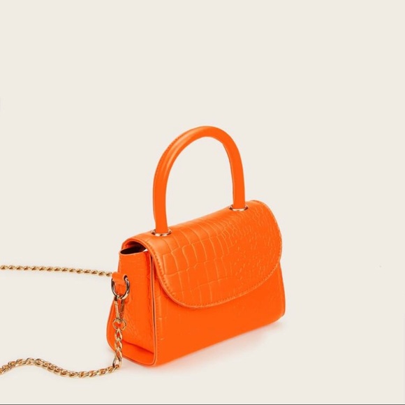 Bags | Neon Bright Satchel Bag | Poshmark